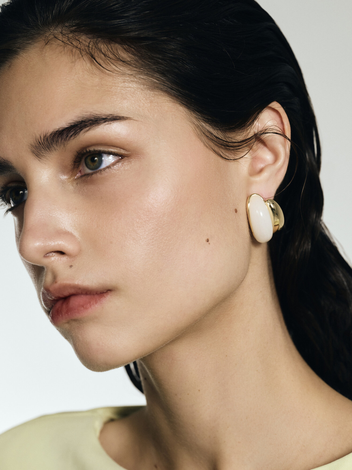 Серьги, нефрит