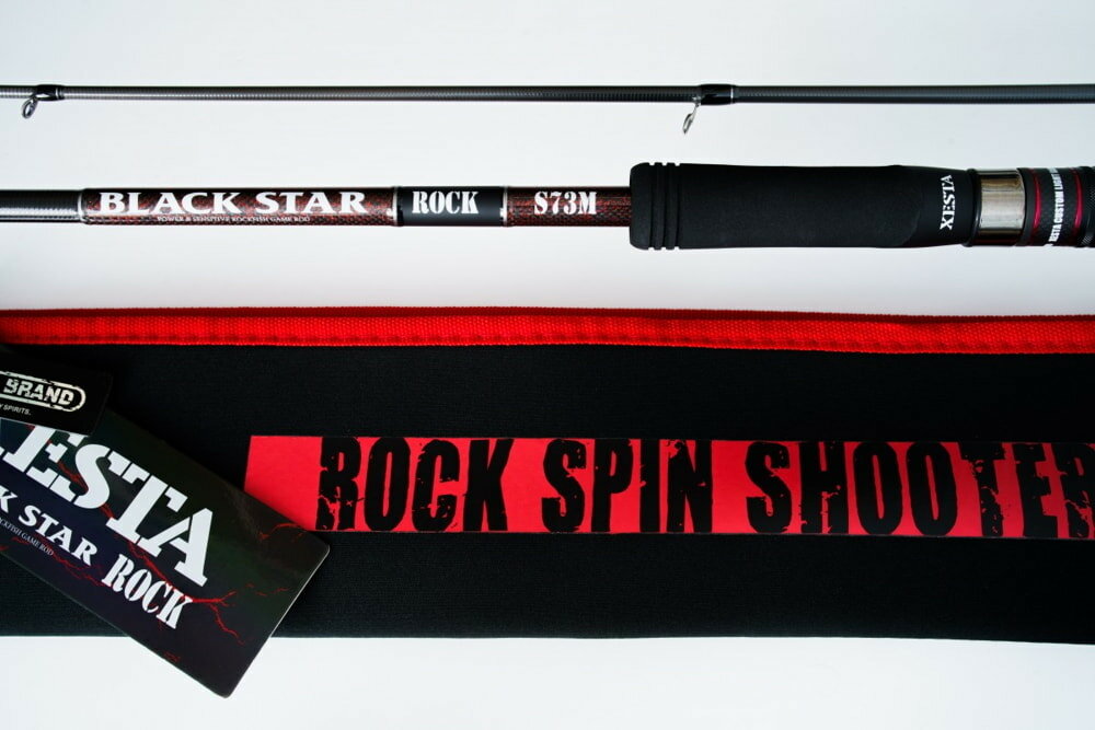 Спиннинг Xesta Black Star Rock S73M Rock Spin Shooter (Длина 222 см, тест 7-28 гр.)