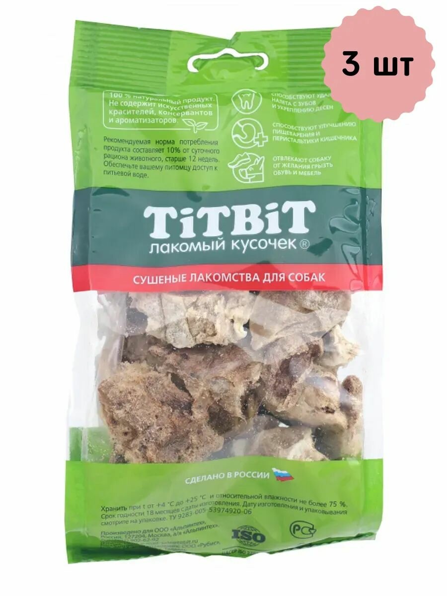 Лакомство для собак TiTBit Легкое баранье 30 г. 3 шт.