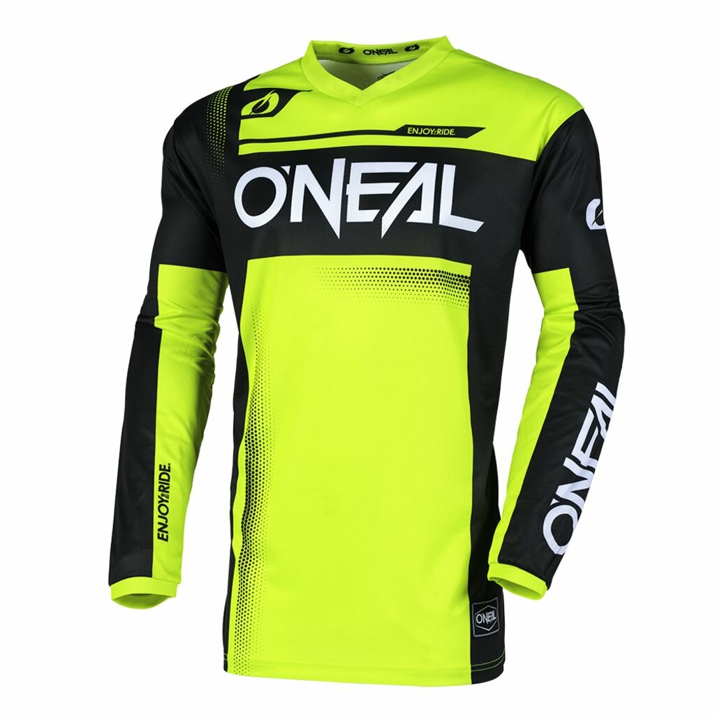 Джерси O'NEAL Element Racewear V.25, мужской(ие), желтый/черный, размер XL