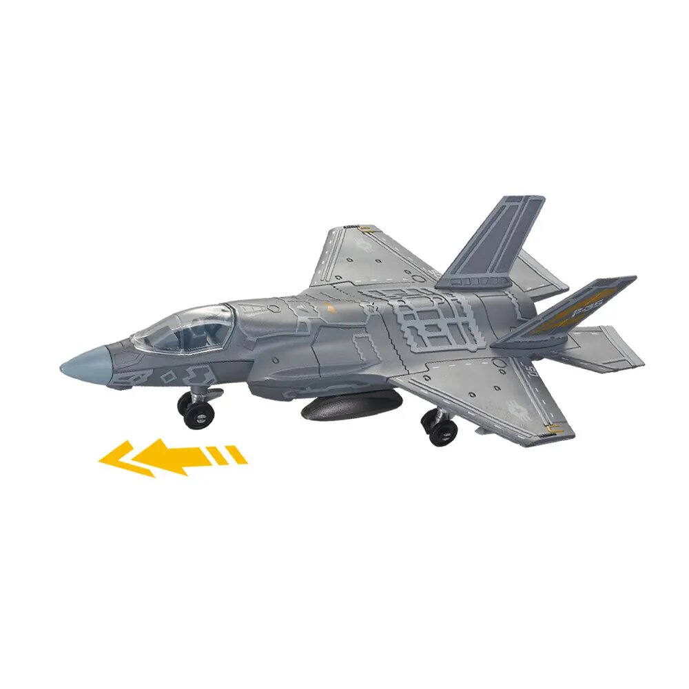 Модель самолета F-14 SU-35 J-20 F-35 пластик 1/72 Серый, F-35