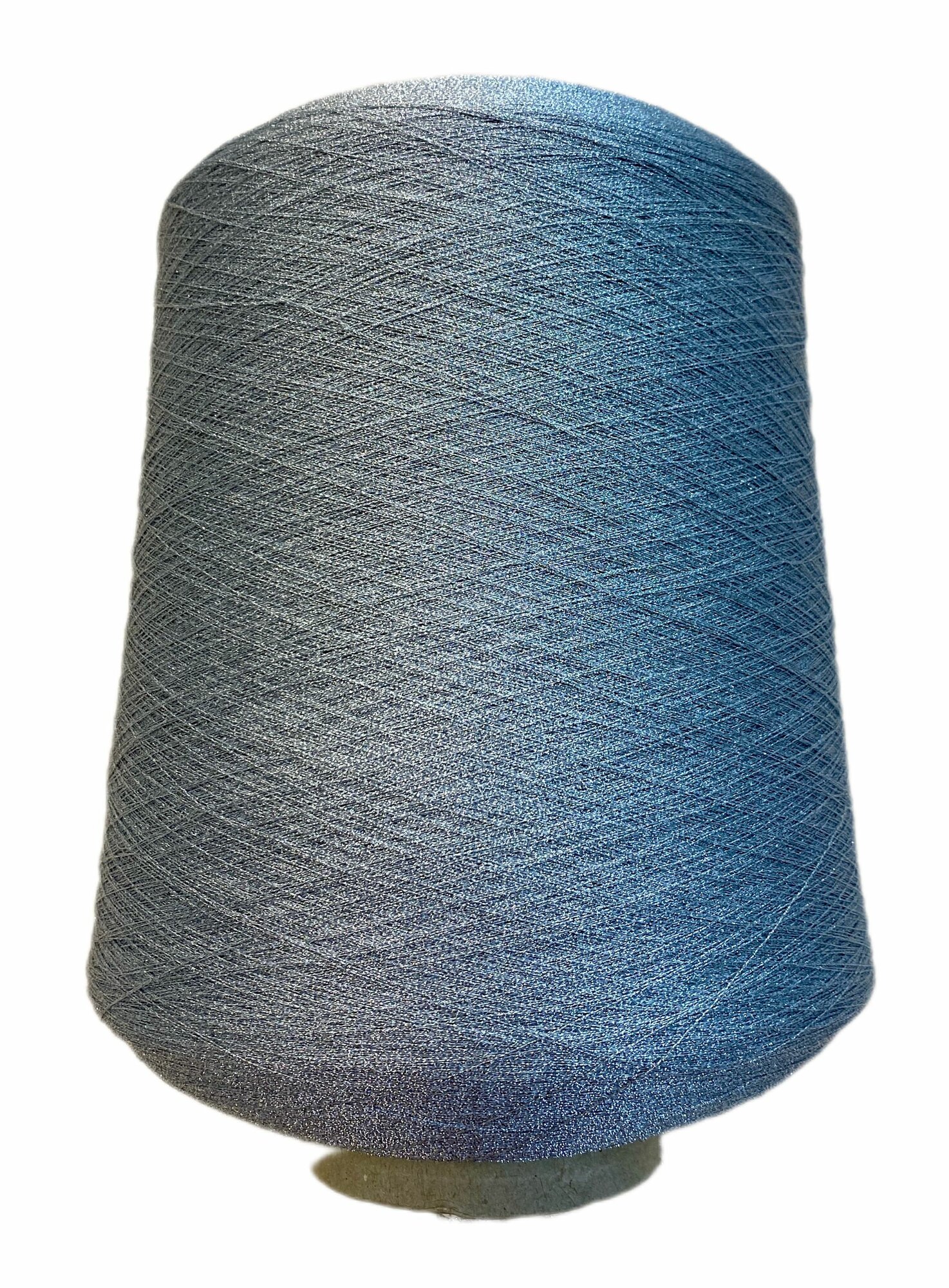 Пряжа на бобине (Италия) Нить люрекс 100г-7000 м 80% вискоза 20% п/э 100г