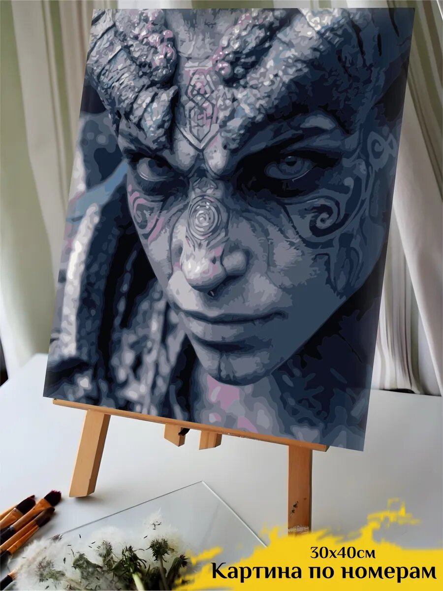 Картина по номерам горгона