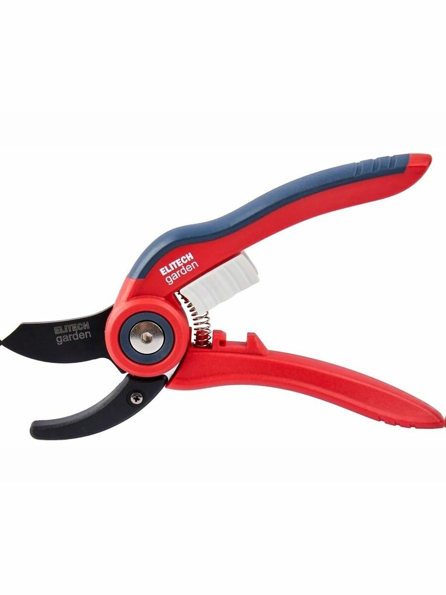 Секатор контактный PA 01 ELITECH Garden для обрезки веток, кустов, цветов и деревьев. Сучкорез садовый, кусторез профессиональный/универсальный