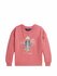 Толстовка Polo Ralph Lauren Polo Bear, размер 1 год, розовый
