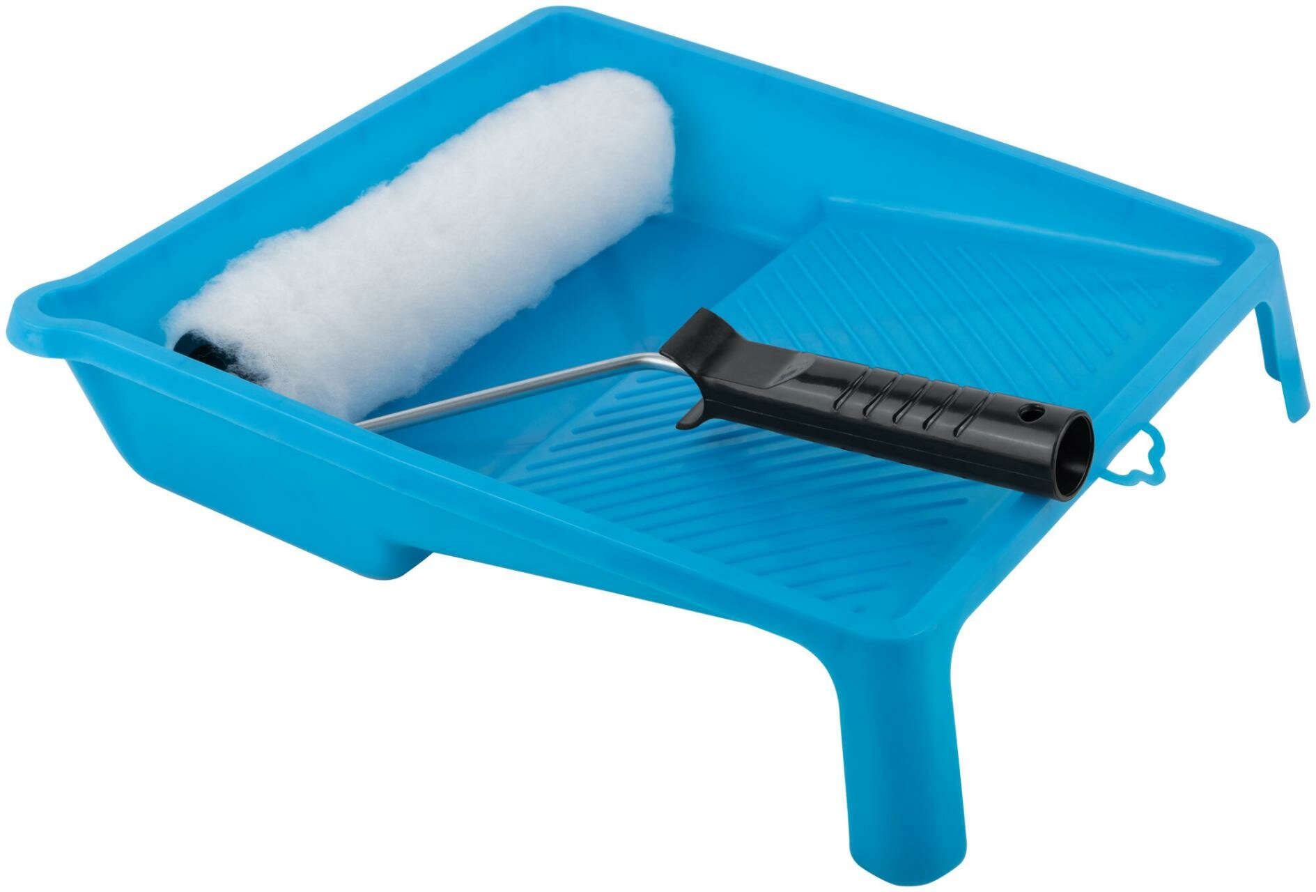 Набор для покраски стен (ванночка 350х330 мм + валик иск. мех 250 мм)