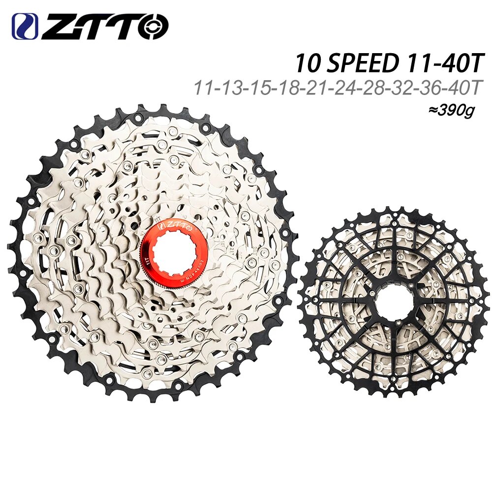 ZTTO MTB Road кассета стальная 9/10/11/12 скоростей 10s 40T SL HY