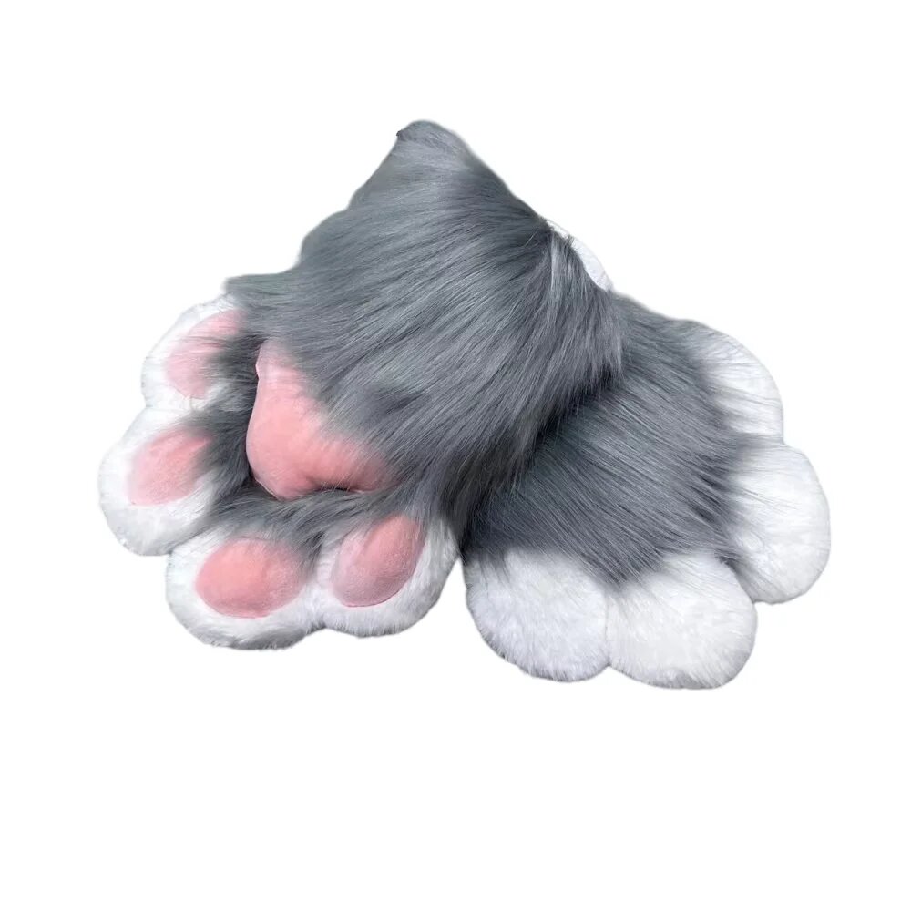 Wow chan Kig Furry Fursuit Paw Полиэстер C13