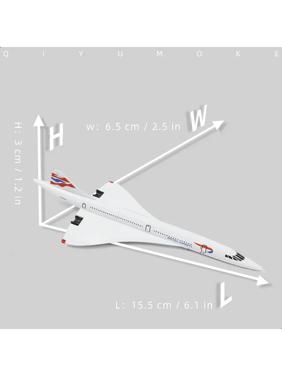 Модель Concorde British Airways 1:400 — фото 1