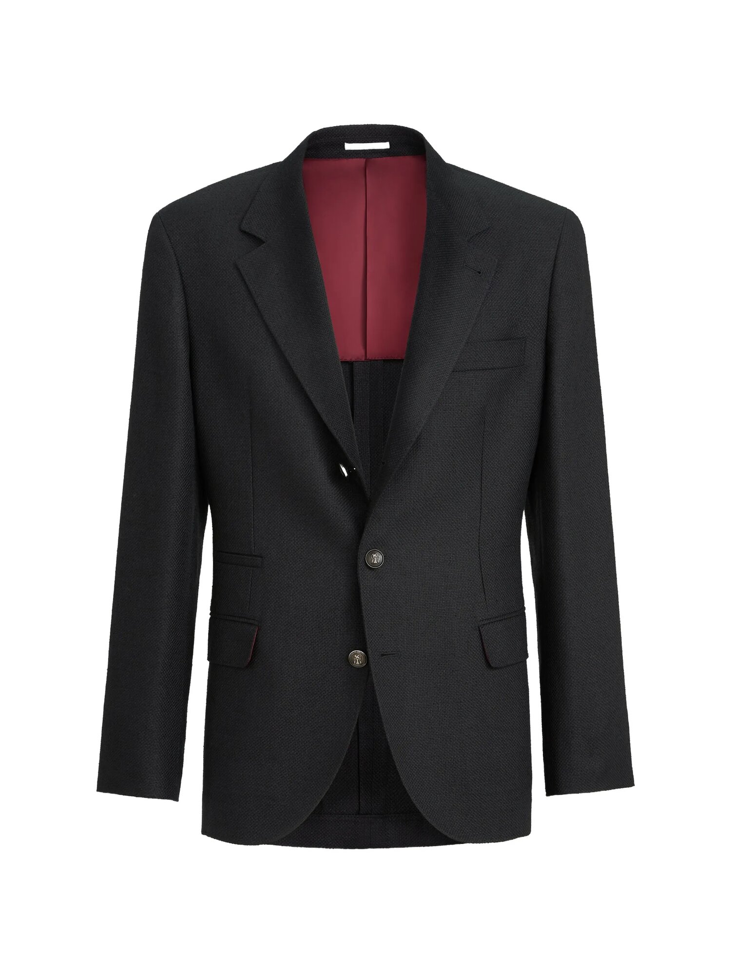 Пиджак BRUNELLO CUCINELLI, размер 50, черный