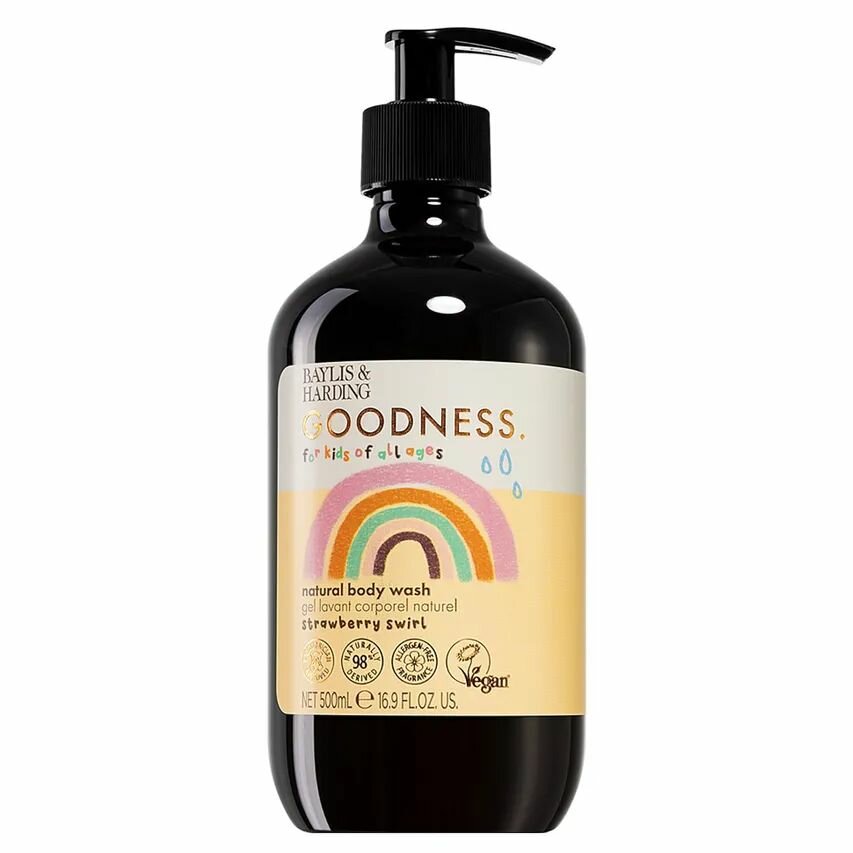 Baylis & Harding - Goodness Kids Strawberry Swirl Body Wash Гель для душа 500 мл