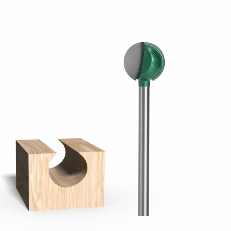 Круглая шаровая фреза с удлиненным хвостовиком, гравировальная шаровой головкой-удлиненная 6x22