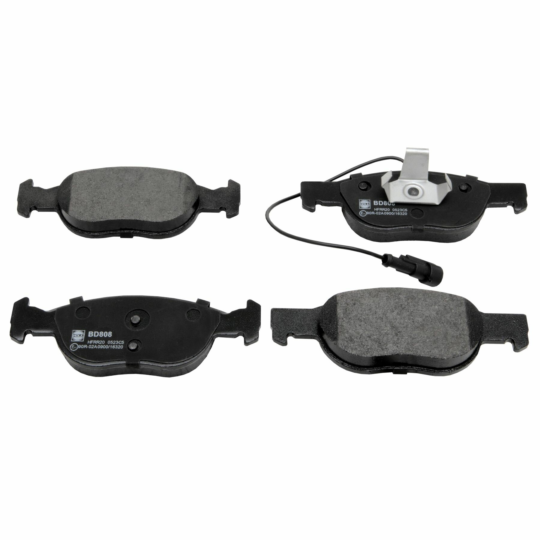 HOLA тормозные колодки дисковые передние TOYOTA RAV4 V (XA50), CAMRY (V70) LEXUS ES (V60), UX, (1 компл.) BD808