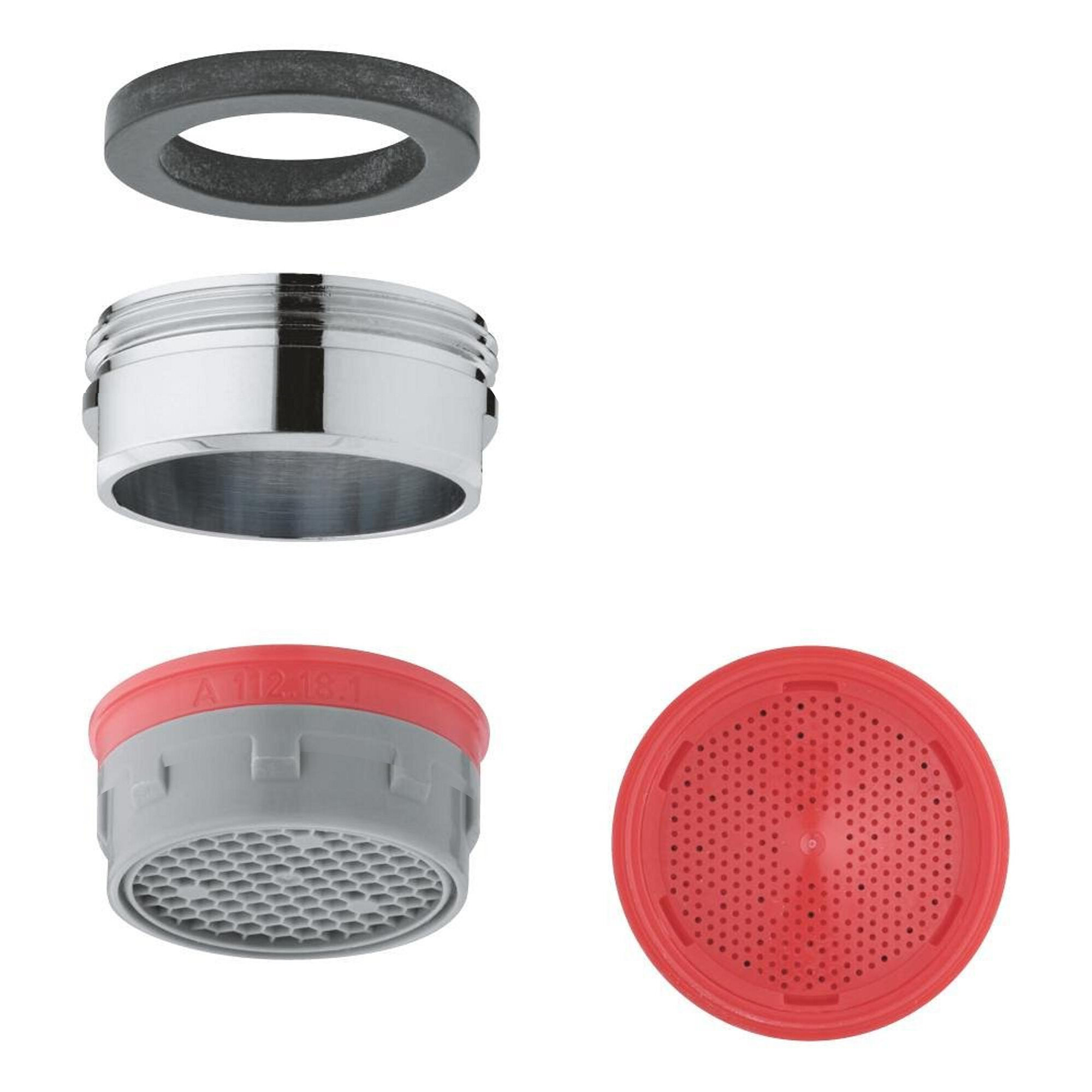 Аэратор для смесителя Grohe Shorty, наружная резьба М24х1, оригинальный, без упаковки 48159000_OEM