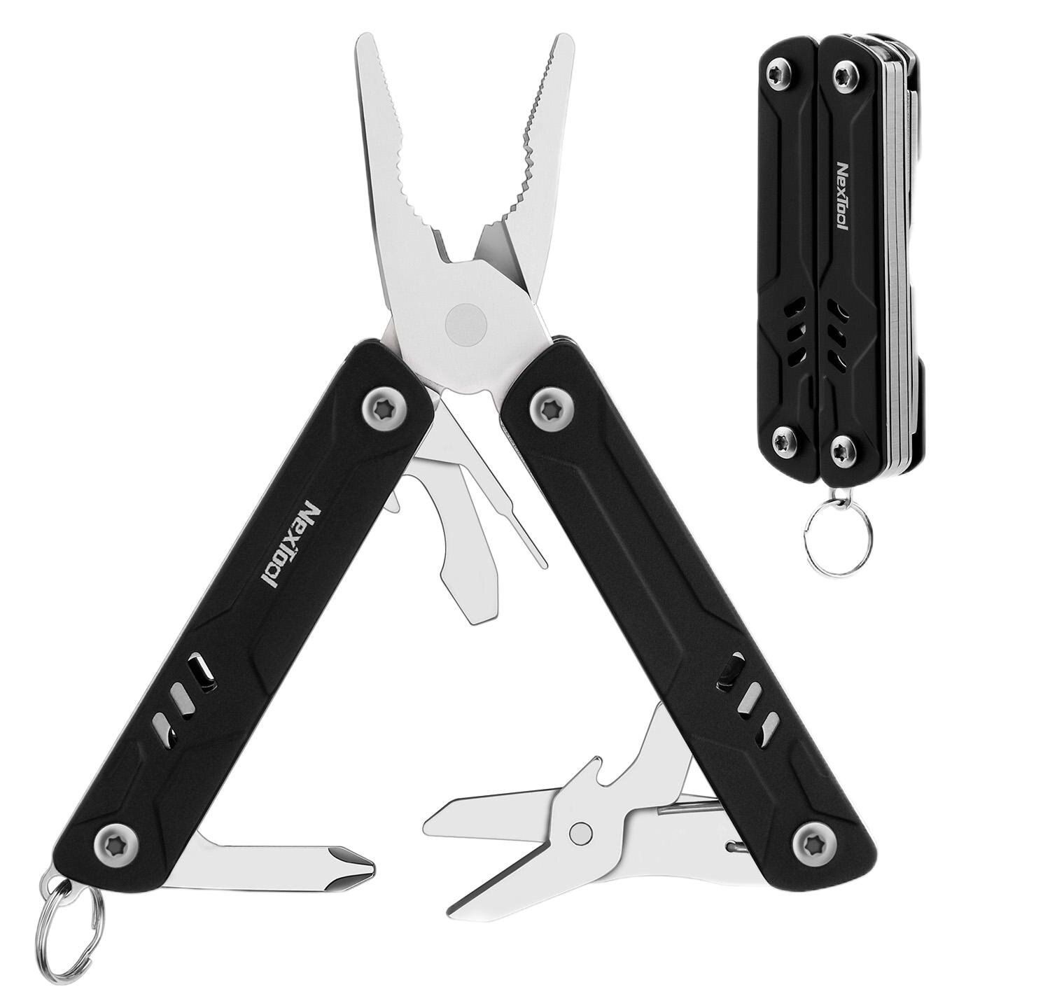 Мультитул Xiaomi NexTool Multi Function Scissors Lite NE20314, черный