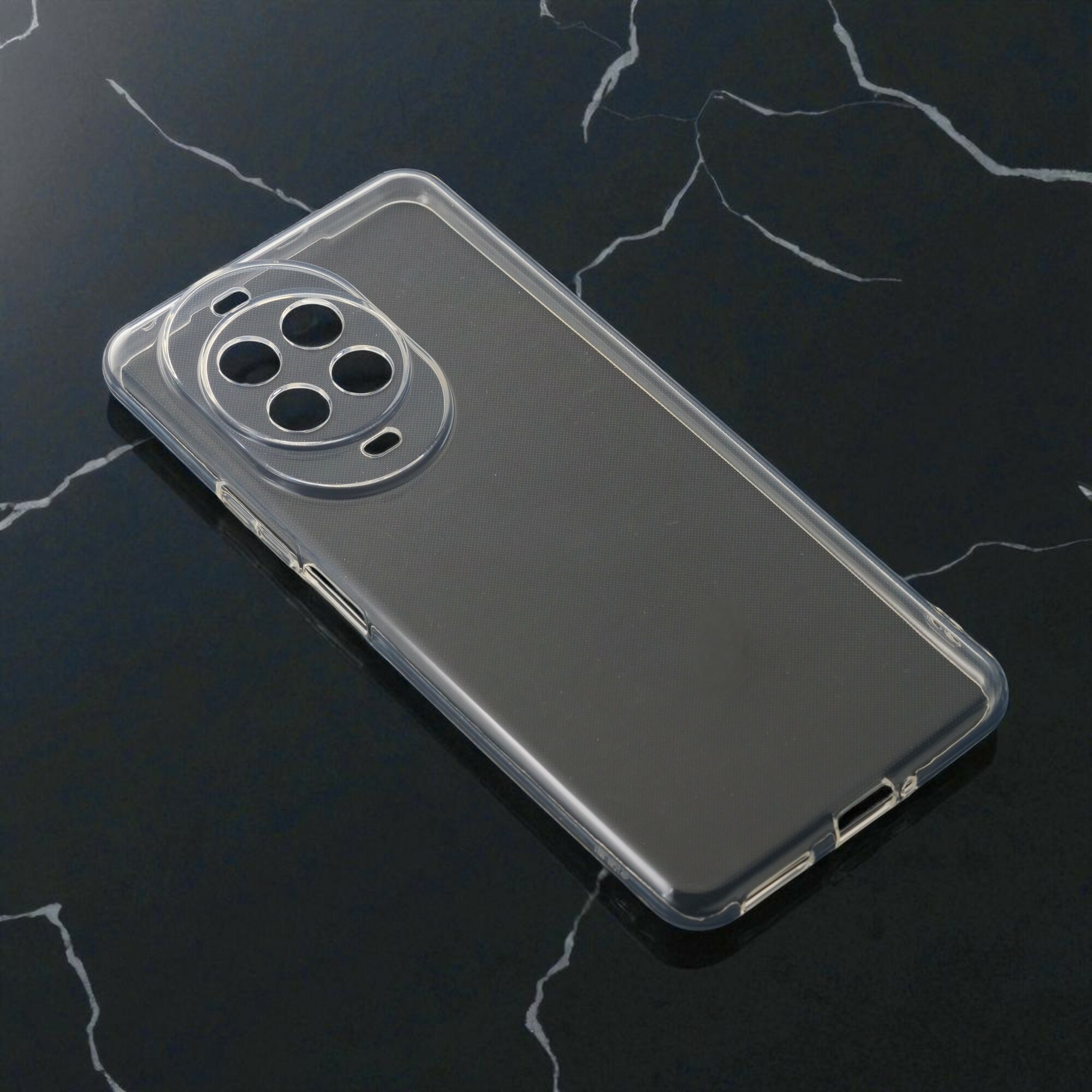 Силиконовый чехол Jack Case Premium Huawei Nova 14 Ultra, прозрачный