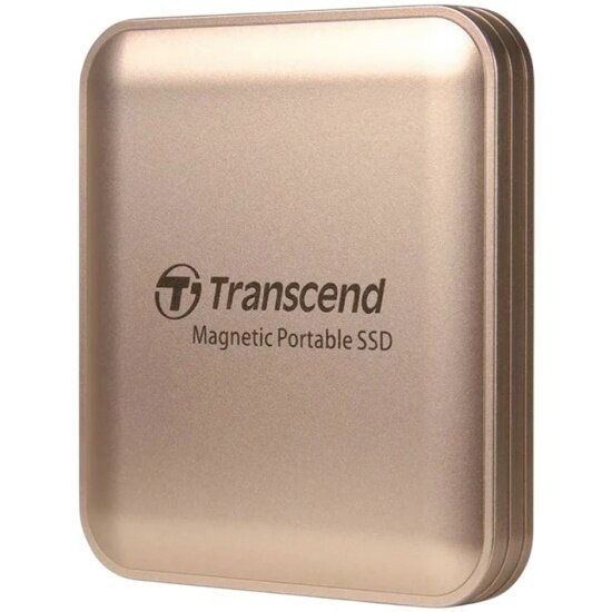 Внешний SSD диск Transcend ESD420 USB 3.2 Gen 2 Type-C 1TB (TS1TESD420G) Champagne Gold