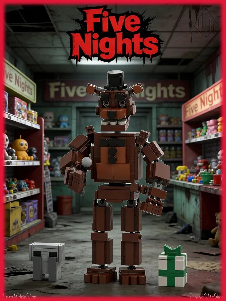 Набор минифигурок Пять ночей с Фредди - Five Nights at Freddy's