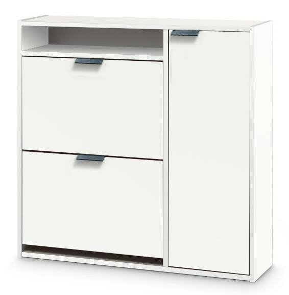 Обувница Вентал ШК-2 белый текстурный