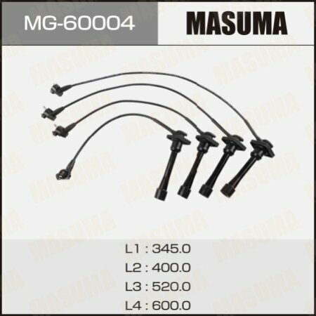 Бронепровода MASUMA, TOYOTA / 4EF, 4EFE, 4EFTE, 5EFE, 5EFHE аналог MG-60088