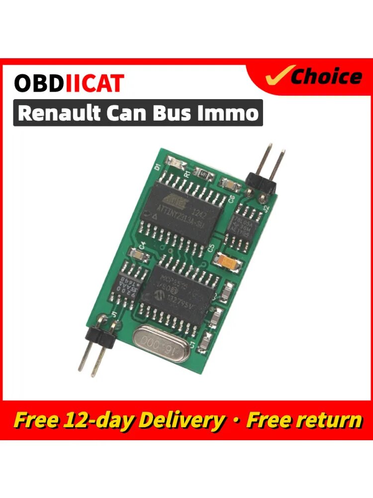 Эмулятор CAN-шины для Renault, инструмент, кластер, ремонт, диагностический симулятор для Renault Can BUS Immo