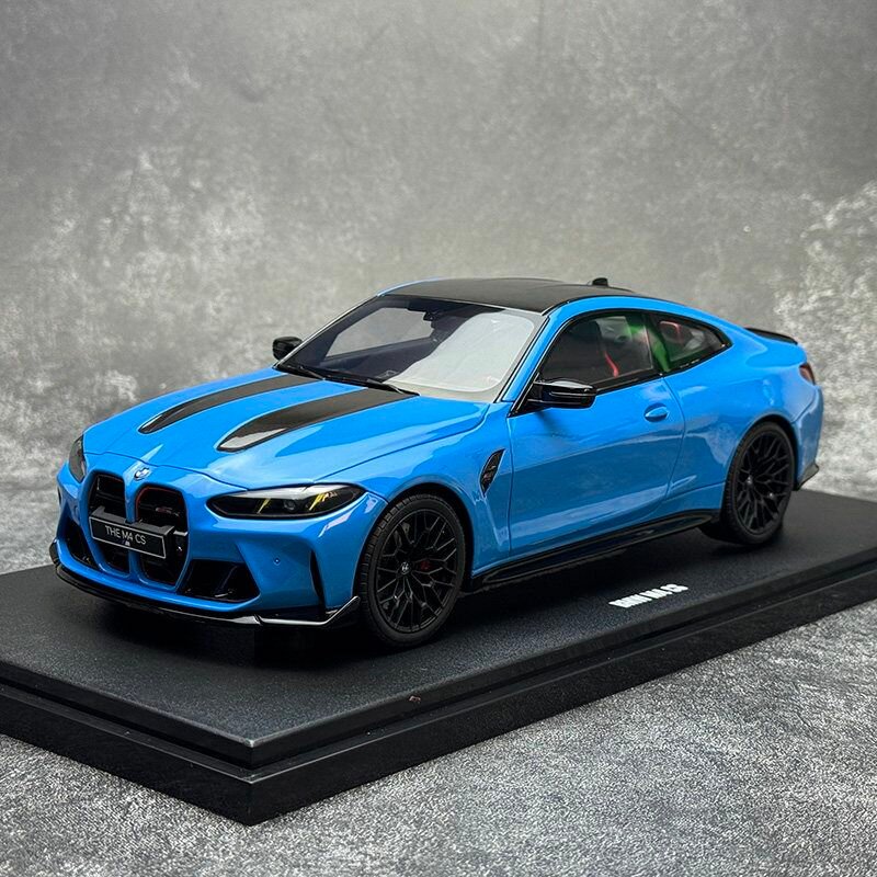 Коллекционная модель BMW M4 CS 1:18 от GT Spirit, масштабная модель автомобиля