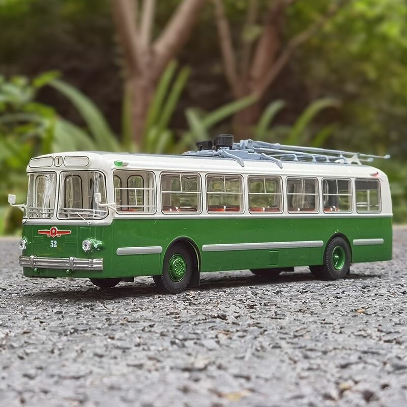 1:43 ZIU-5 Винтажный автобус ClassicBus Советский/российский трамвай Автобус Модель а