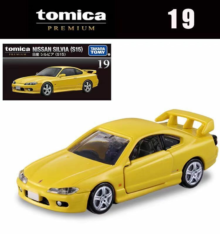 TAKARA TOMY Tomica Диекаст Литая машинка Модель автомобиля (TP19Ниссан SILVIA)