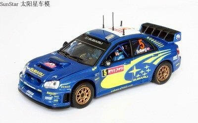 VITESSE Модель автомобиля из литого под давлением сплава в масштабе 1:43 Subaru Impreza WRC03 43100