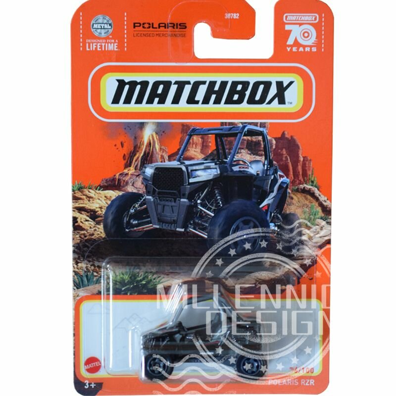 Mattel Matchbox Модель автомобиля из сплава 1:64, Новая модель 2025 года, Серия 25K(K76-Вездеход)