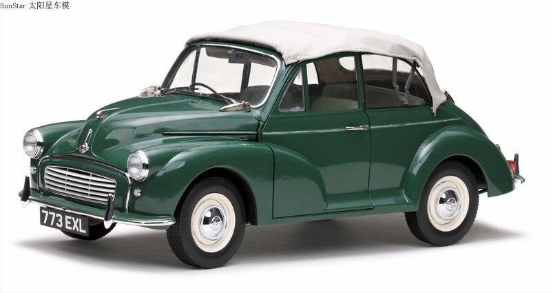 Модель спортивного автомобиля SunStar 1/12 масштаба Morris Open-Top и Estate, литая 4772