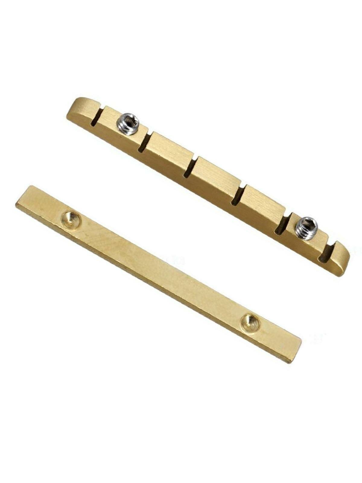 Тяжелая Латунная Гайка для 6-Струнных Гитар С Регулируемым Действием Струны Высотой 3,5 мм