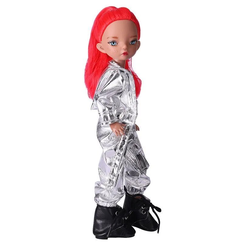 Кукла,1/6 BJD крутая девушка с коричневой кожей, высотой 30 см, с полосками для волос, наряжающая детские игрушки