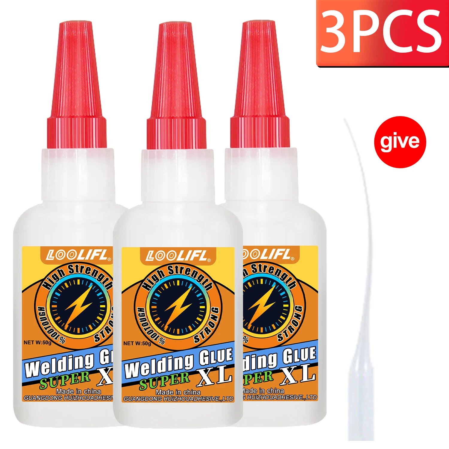 LOOLIFL супер клей 50 г N-YXJ-50G-3PCS