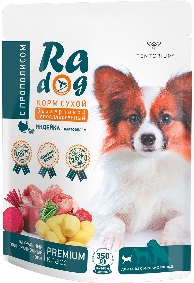 Корм сухой RA Dog гипоаллергенный Индейка с картофелем