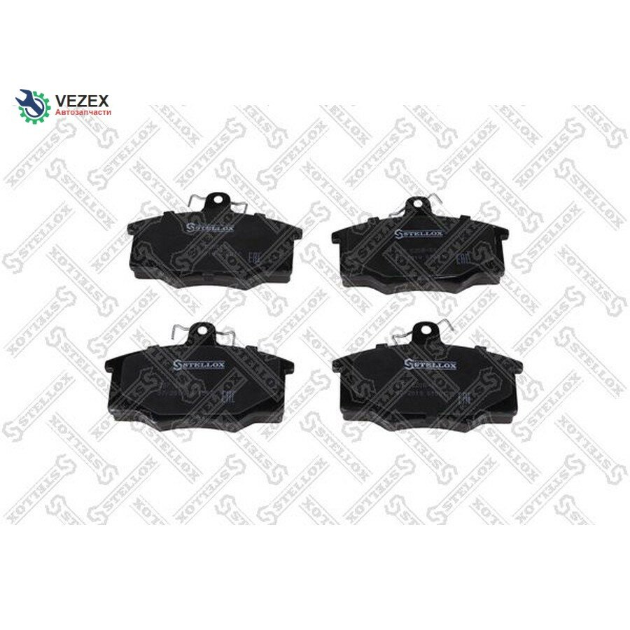 STELLOX 057020BSX колодки дисковые передние! с антискр. пл.\ Audi 80 1.8/2.0 84-86
