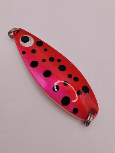 Блесна Daiwa AKIAJI CRUSADER-W, Salmon Special, колеблющаяся, 45 гр. 8 см