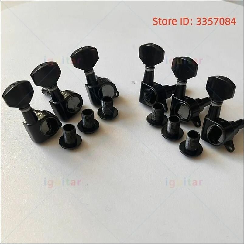 Гитарные тюнеры Fender Machine Heads 6R С полностью закрытой ручкой, колки для настройки гитарных партий Stratocaster Telecaster