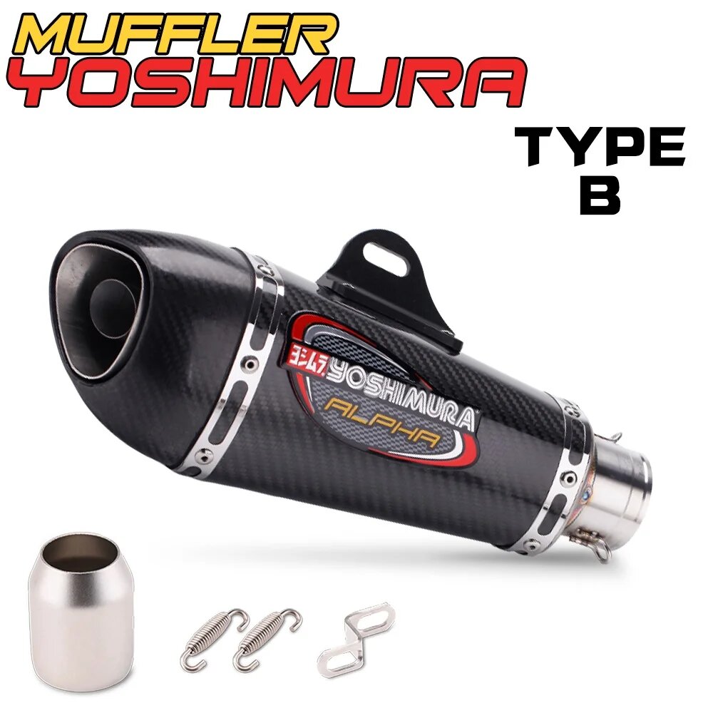 Выхлопная труба для мотоцикла YOSHIMURA Alpha Carbon DB Killer глушитель TYPE-B