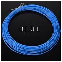 PTFE провод посеребренный, 24AWG, Blue, 10 метров