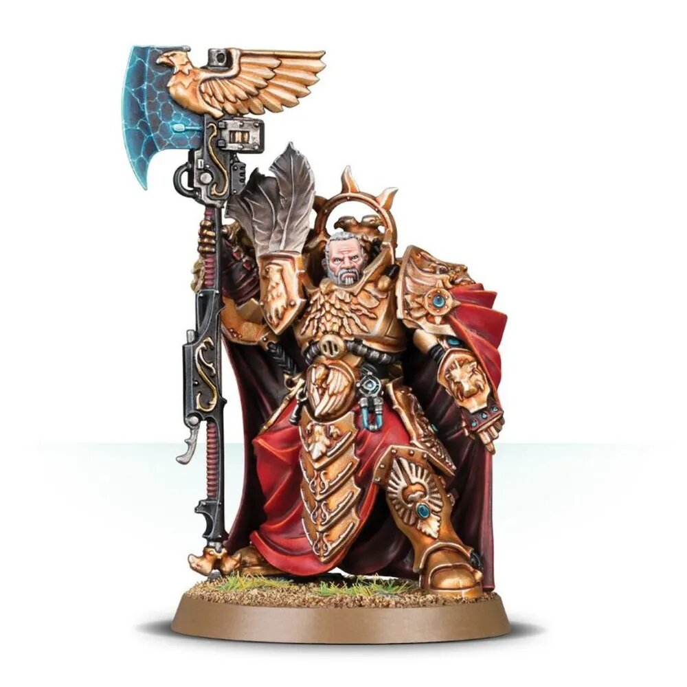 Warhammer 40,000 Adeptus Custodes Trajann Valoris Миниатюра 1 шт — фото 1