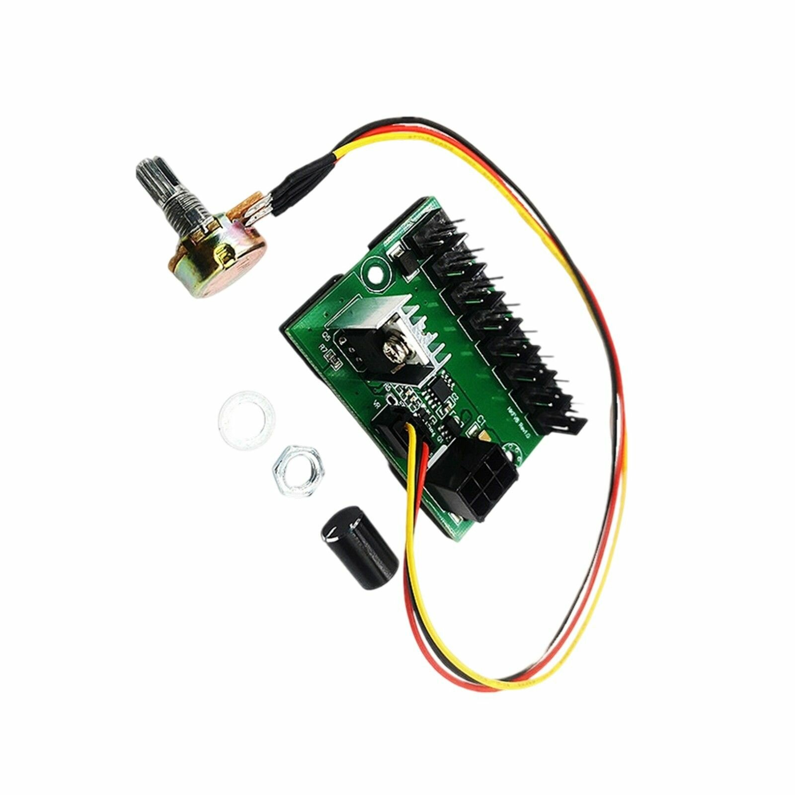 Адаптер для контроля скорости вращения ПК 6Pin на 3Pin 4Pin