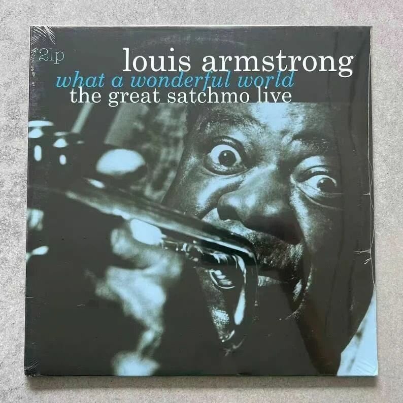 Louis Armstrong What A Wonderful World: The Great Satchmo Live (Виниловая пластинка, 2 LP, Концертный альбом)