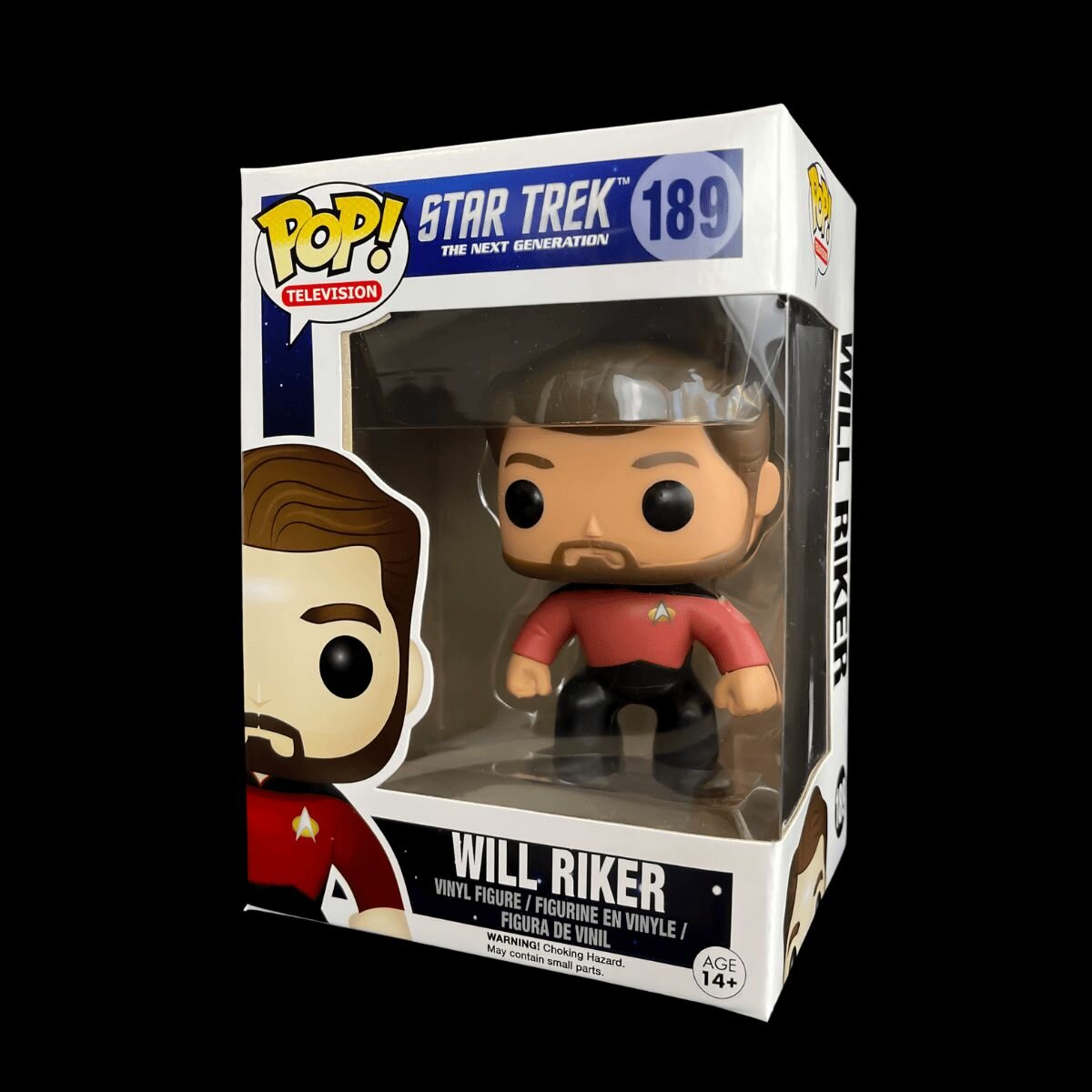 Фигурка Funko POP Will Riker (Vaulted) из сериала Star Trek / Уилл Райкер из Стартрек, Звездный Путь, Фанко ПОП