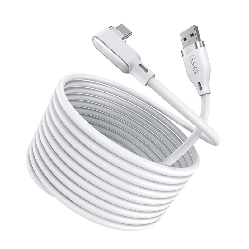 Кабель VR Link версии USB длиной 5 М для быстрой передачи данных с постоянным соединением из алюминиевой смеси для поиска 3S/3/2