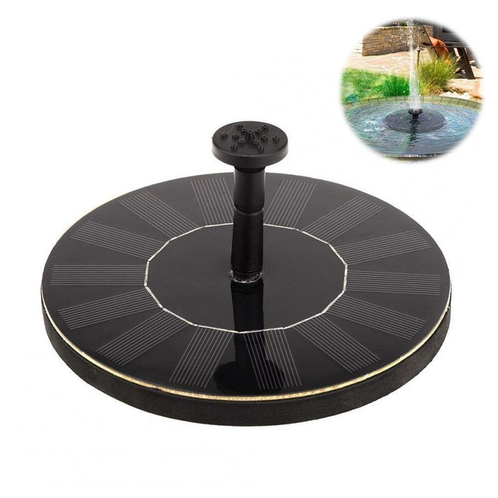 Фонтан на солнечной батарее садовый Уличный фонтанчик для пруда, бассейна