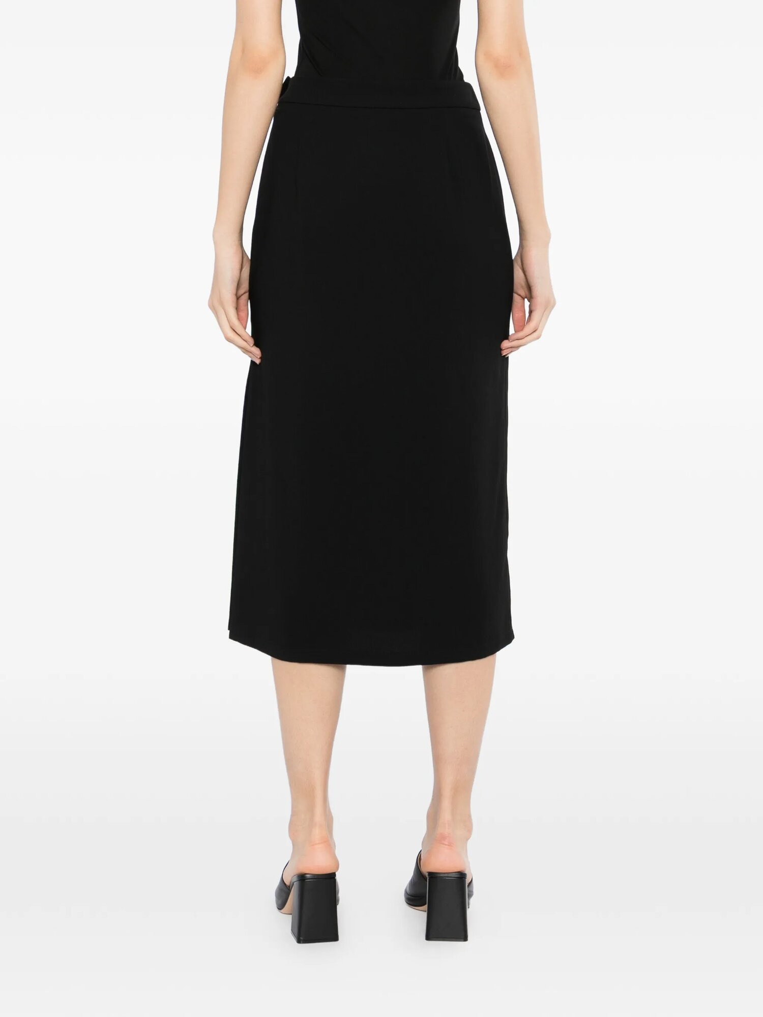 Юбка agnes b. Buckle midi skirt, размер 40 — фото 1