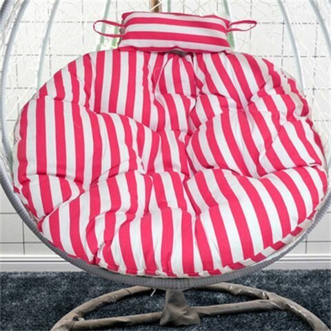 Подушка для подвесного кресла, подушка для одноместного подвесного стула, утолщенная подушка, подвесное кресло-гамак, съемная и моющаяся подушка для ротангового кресла.