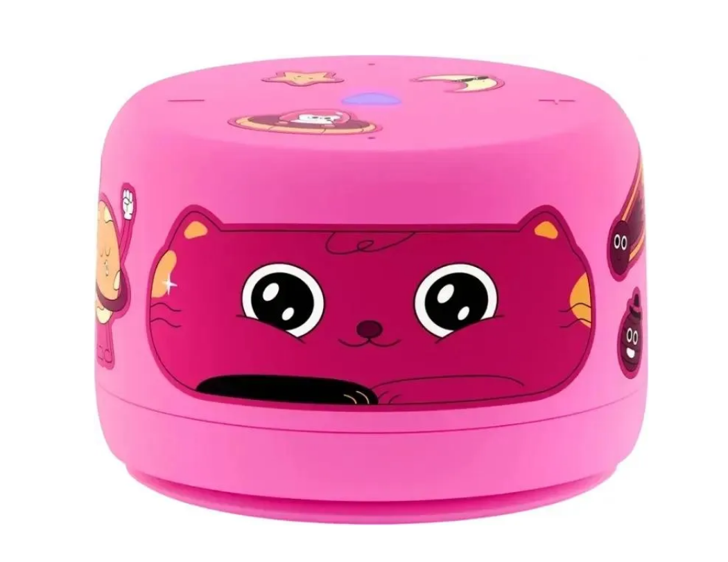 Умная колонка Яндекс Станция Лайт 2 с Алисой, без часов, 6 Вт, розовый, YNDX-00028PNK