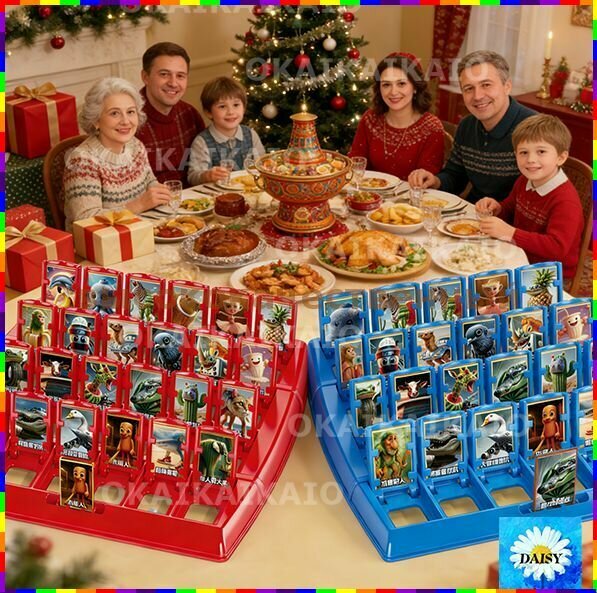 Настольная игра Угадай, кто? для семейных вечеров и дружеских встреч